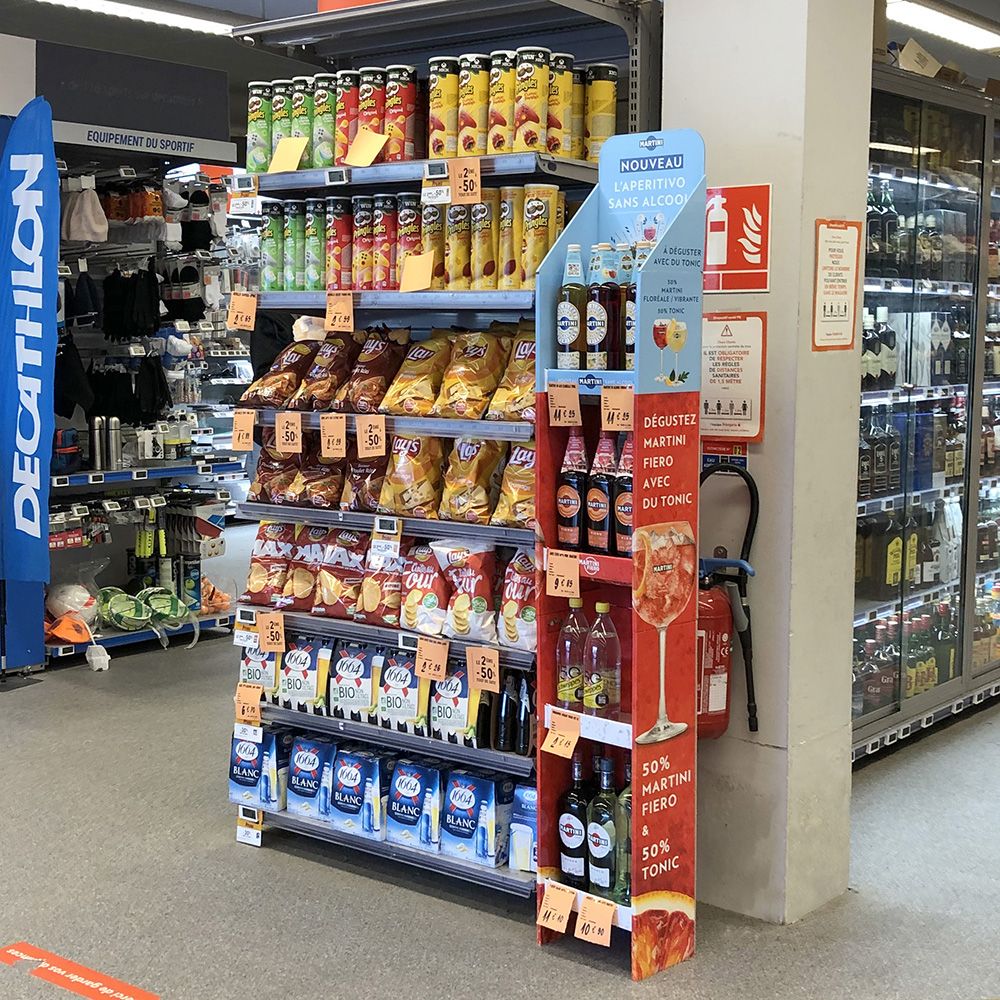 Display Meubles en carton, box palette carton | PLV en carton | BIKOM